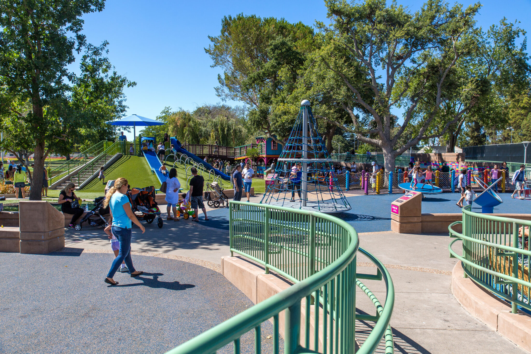 Mitchell Park Magical Bridge Playground, Palo Alto - VERDE DESIGN ...